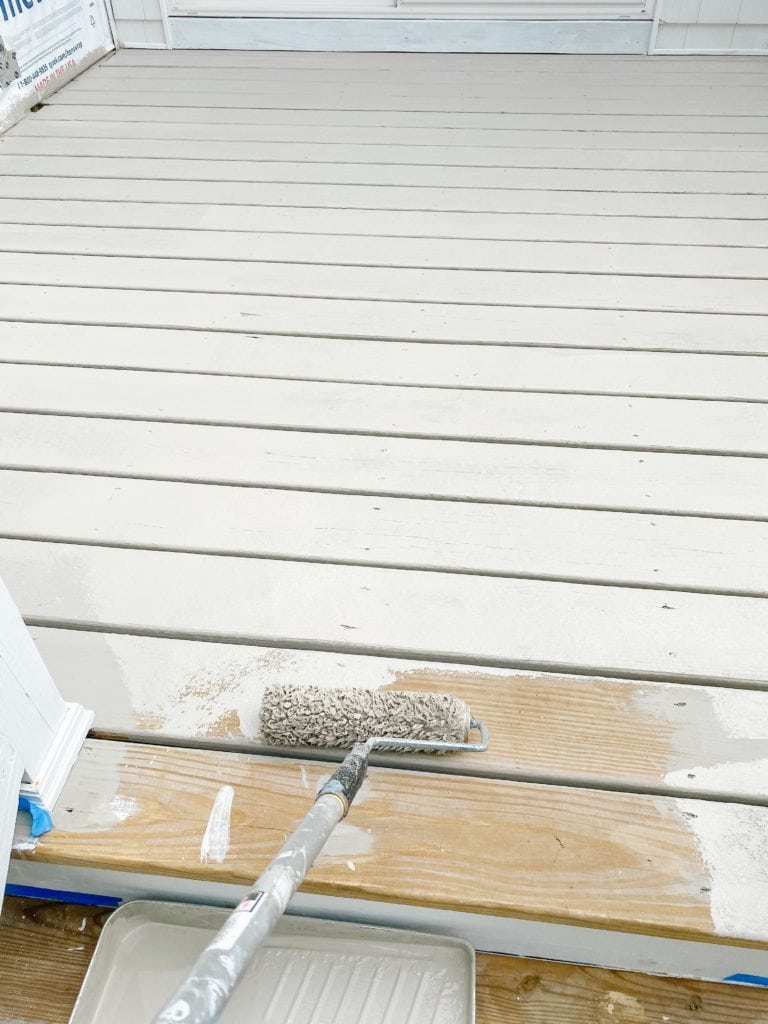 How To Stain a New Deck Yourself - DIY | Acorn Hill Home